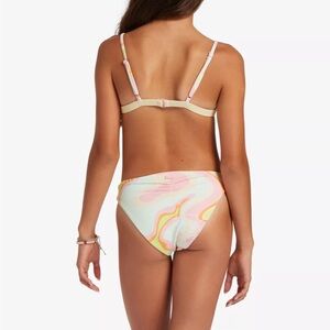 Roxy | Swim | Roxy Hibiscus Revo Triangle Reversible Girls Bikini Nwt | Poshmark